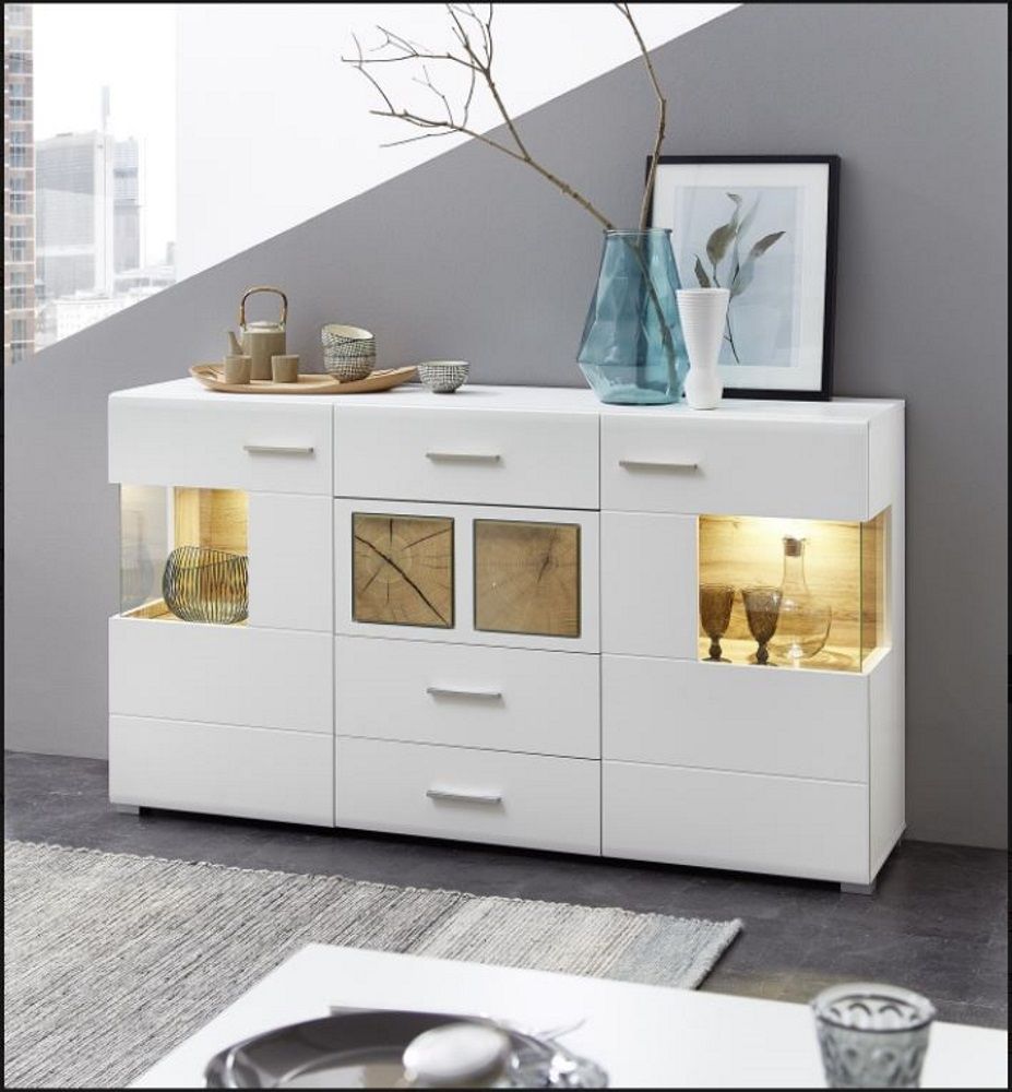 Sideboard Fun Plus Anrichte Kommode Vitrine Schrank Buffet Wohnzimmer ...